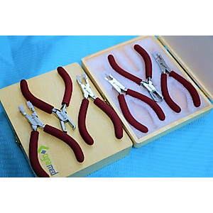 Quality Rimless Glasses Frame Silhousette Eyeglass Plier Set Optical Tool Kit-Optical PLIER