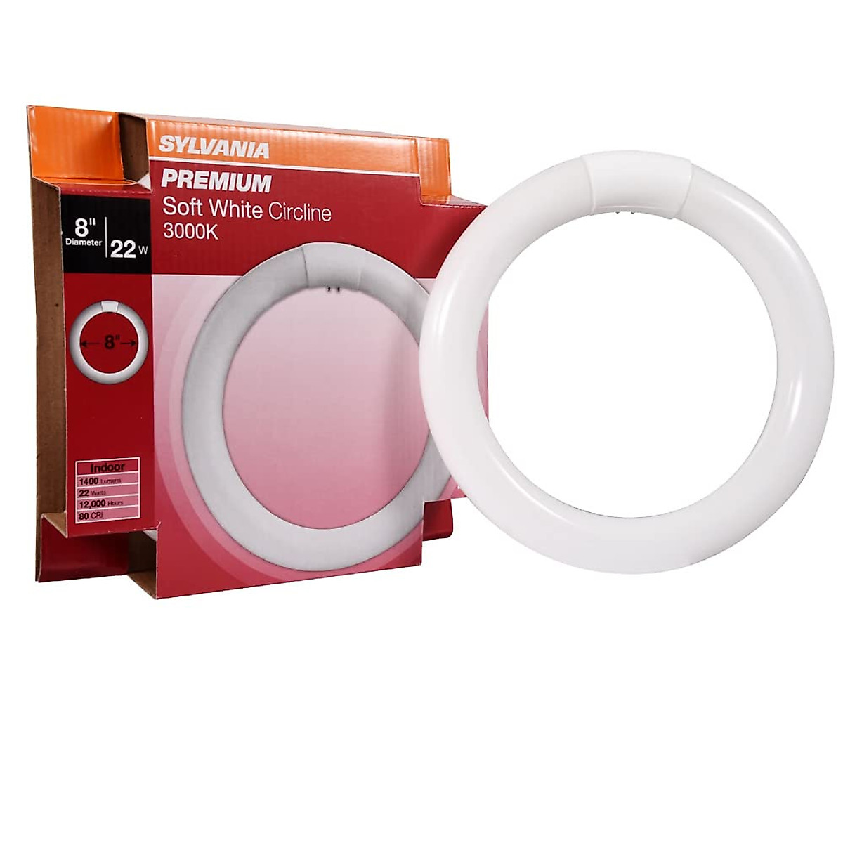 Sylvania FC8T9 22W T9 3000K Soft White G10Q Circline Fluorescent Bulb