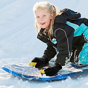 OZERO Winter Waterproof Gloves for Men: Women Gloves for Running Touchscreen - XS Size & Black