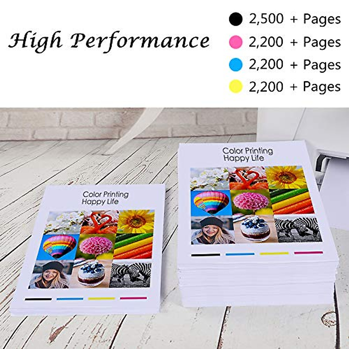 greencycle Black and Color Toner Cartridges (4 Pack) Compatible for Brother TN221 TN225 Work with HL-3140CW HL-3170CDW MFC-9130 MFC-9330 MFC-9340 Printers