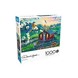 Buffalo Games - Darrell Bush - School Days - 1000 Piece Jigsaw Puzzle