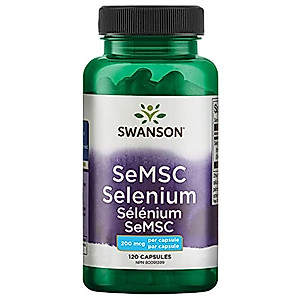 Swanson Semsc Selenium 200 mcg 120 Capsules