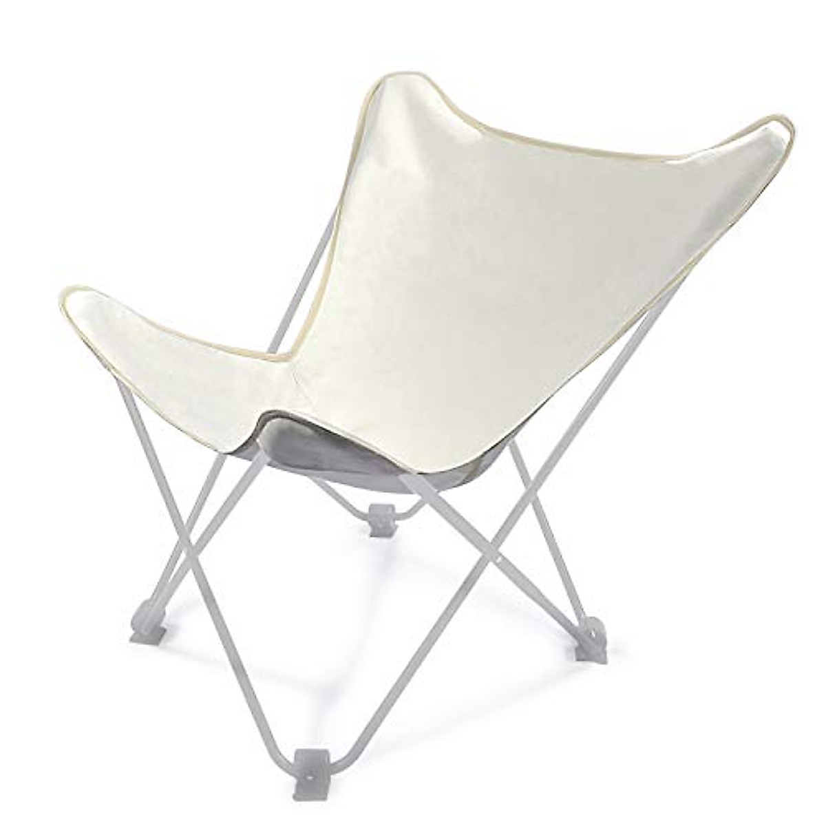 Buzzlett Arm Butterfly Replacement Covers for Butterfly Chairs Home docor Cover Only, White