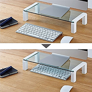 キングジム(Kingjim) King Jim 8502 Desktop Stand, Keyboard Tray, Short Type, White