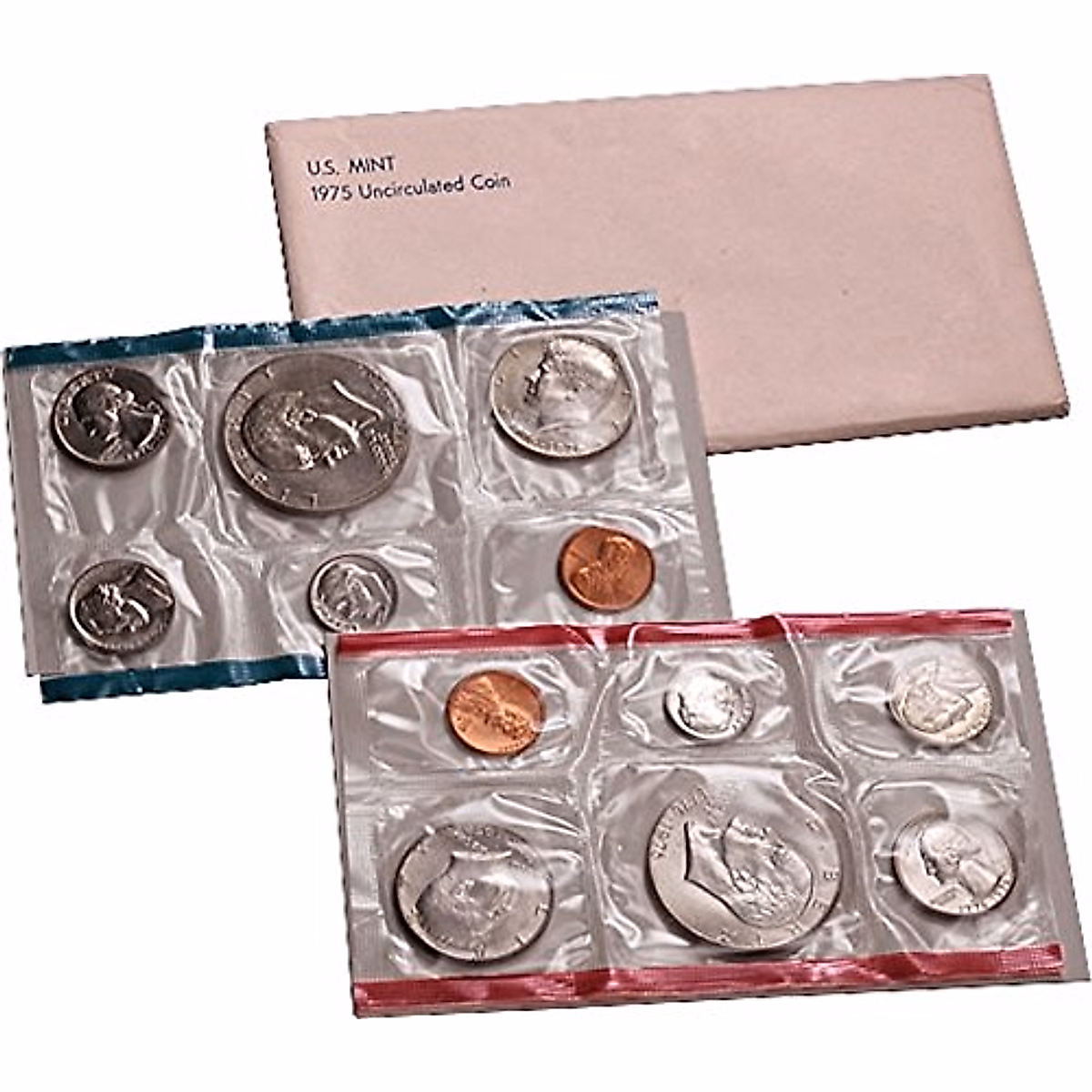 1975 - U.S. Mint Set - 12 coin set With Bicentennial Commeratives Uncirculated
