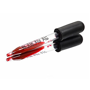 Eye Dropper for Essential Oils 10 PCS Pipettes Dropper with Black Rubber Head, Straight-Tip Calibrated Thick Glass Medicine Dropping Pipettes for Accurate Easy Dose and Measurement 1 mL Capacity (10)