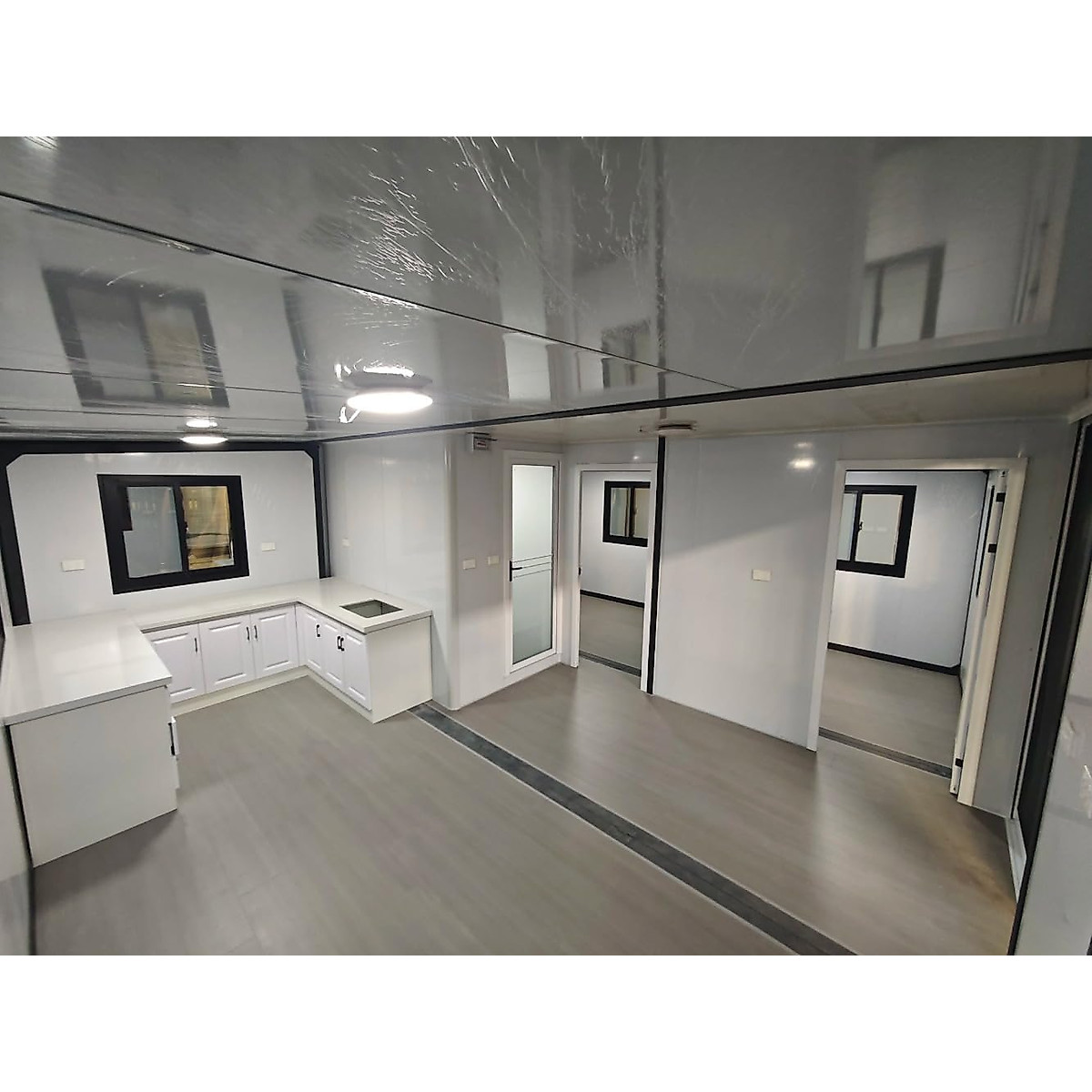 Foldable Container Expandable House 1 Bedroom Prefabricated Folding House With Bathroom