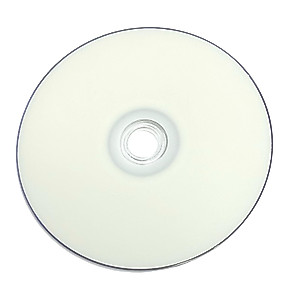 DVD+R DL Double Layer 8X 8.5GB 240min Video, White Inkjet Printable, by LSK Media, 50 Pack in Spindle | Blank DVDs for Burning Video | DVD Discs Blank | Recordable DVDs
