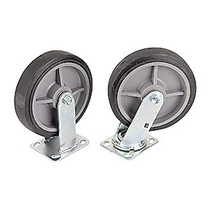 Magliner PTK2436T1-Q Aluminum Tread Deck Platform Truck, 2,700 lbs Capacity, 36" Length x 24" Width, Silver