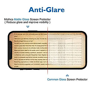 Mothca 2 Pack Matte Glass Screen Protector for iPhone 12 Pro Max Anti-Glare & Anti-Fingerprint Tempered Glass Clear Film Case Friendly Bubble Free for iPhone 12 Pro Max 6.7-inch (2020)-Smooth as Silk