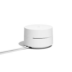 Google WiFi System, 3-Pack - Router Replacement for Whole Home Coverage (NLS-1304-25) (Renewed)