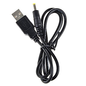 FitPow USB Charging Cable PC Laptop Power Cord for Panasonic Camcorder HC-V180 HC-V180K HC-V270 HC-V380 HC-V380K HC-W570 HC-V550 HC-V550K HC-V750 HC-V750K HC-W850