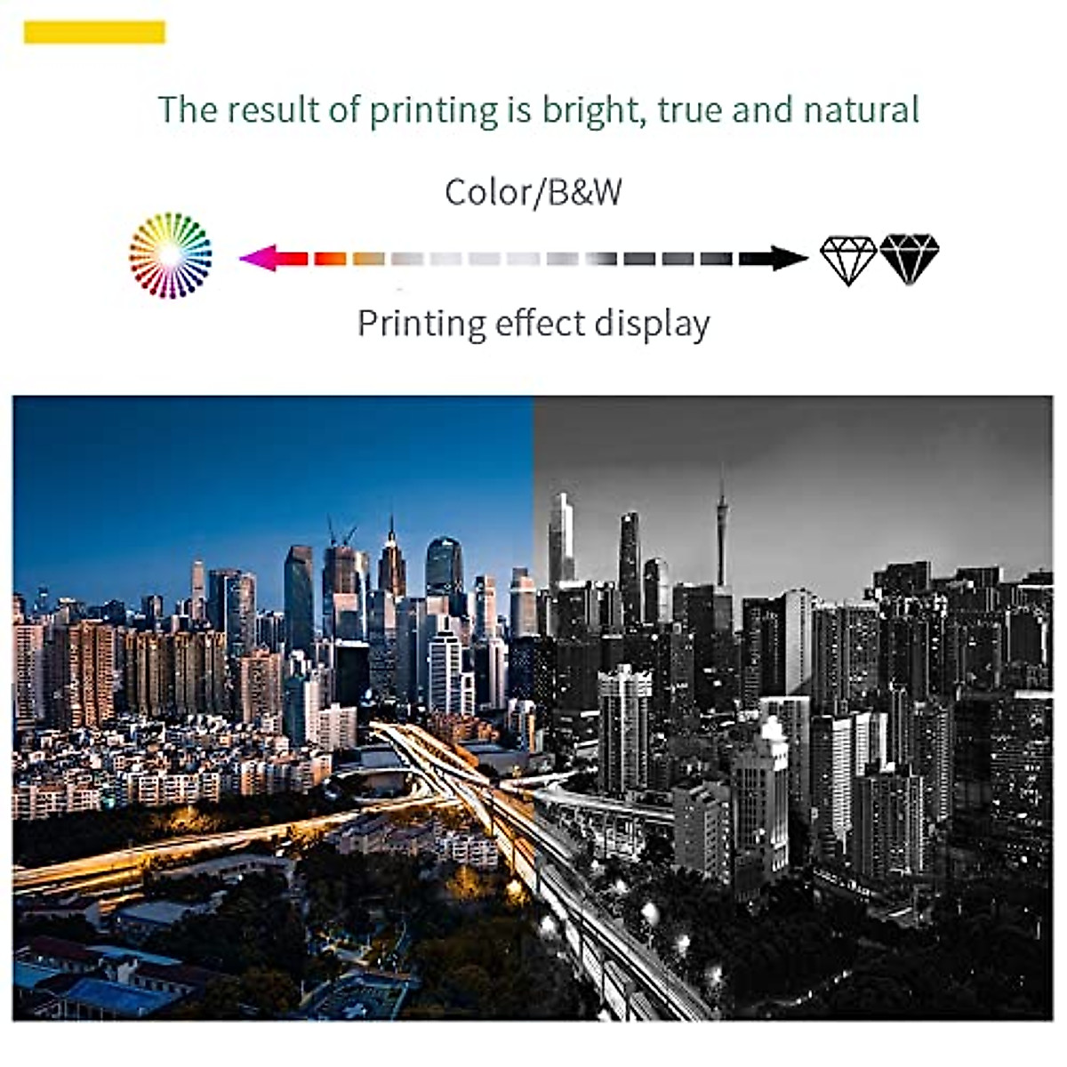 V-Surink Remanufactured Ink Cartridge for Hp 63 63XL Envy 4520 4516 Officejet 5255 5258 4655 4650 3830 3831 4655 Deskjet 2130 2132 1112 3630 3633 3634 Printer (1B1C)