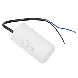 CBB60 Capacitor, Motor Running Capacitor 450V 60uf Capacitor ESR Eco-Friendly for Household Electric Appliance