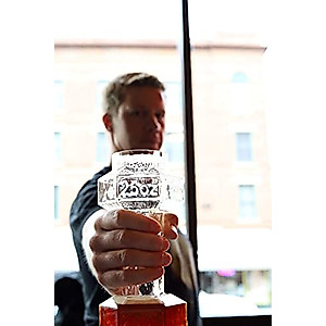 Gemsho Glass Set of 2, Dumbbell Beer Glasses | Funny Beer Mug | Beer Mugs For Men | Funny Beer Glasses | Beer Glasses Funny | Cool Beer Glasses | Giant Beer Glass