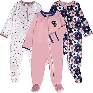 Baby Girl Boy Pajamas, 2 Way Zipper Baby Pajamas, Pajamas for Toddler Girls Boy 9-12 Months Romper