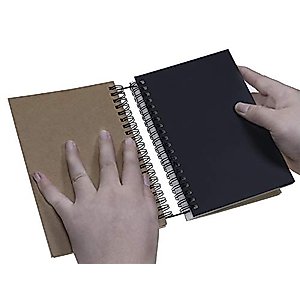Mini Skater 7 Random Color Notebook Elastic Spring Bands Connecting Insert Refill Replacement Strap Bands Accessories for Travel Journal, 7Pcs