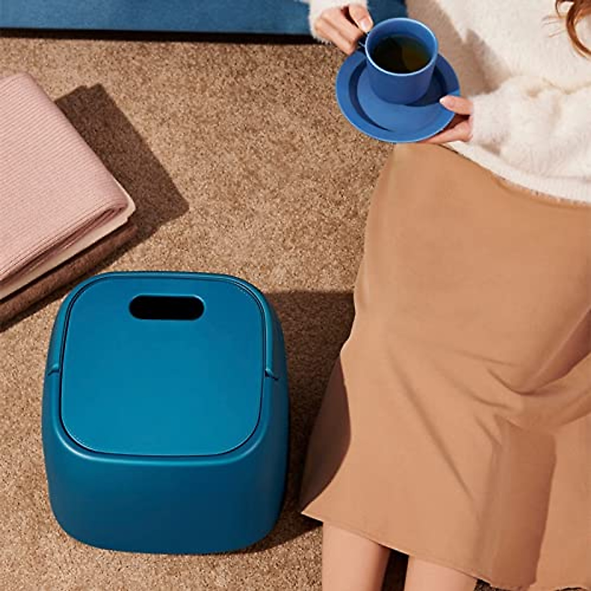 ZLXDP Mini Washing Machine Small Underwear Portable Washing Machine (Color : Light Blue)