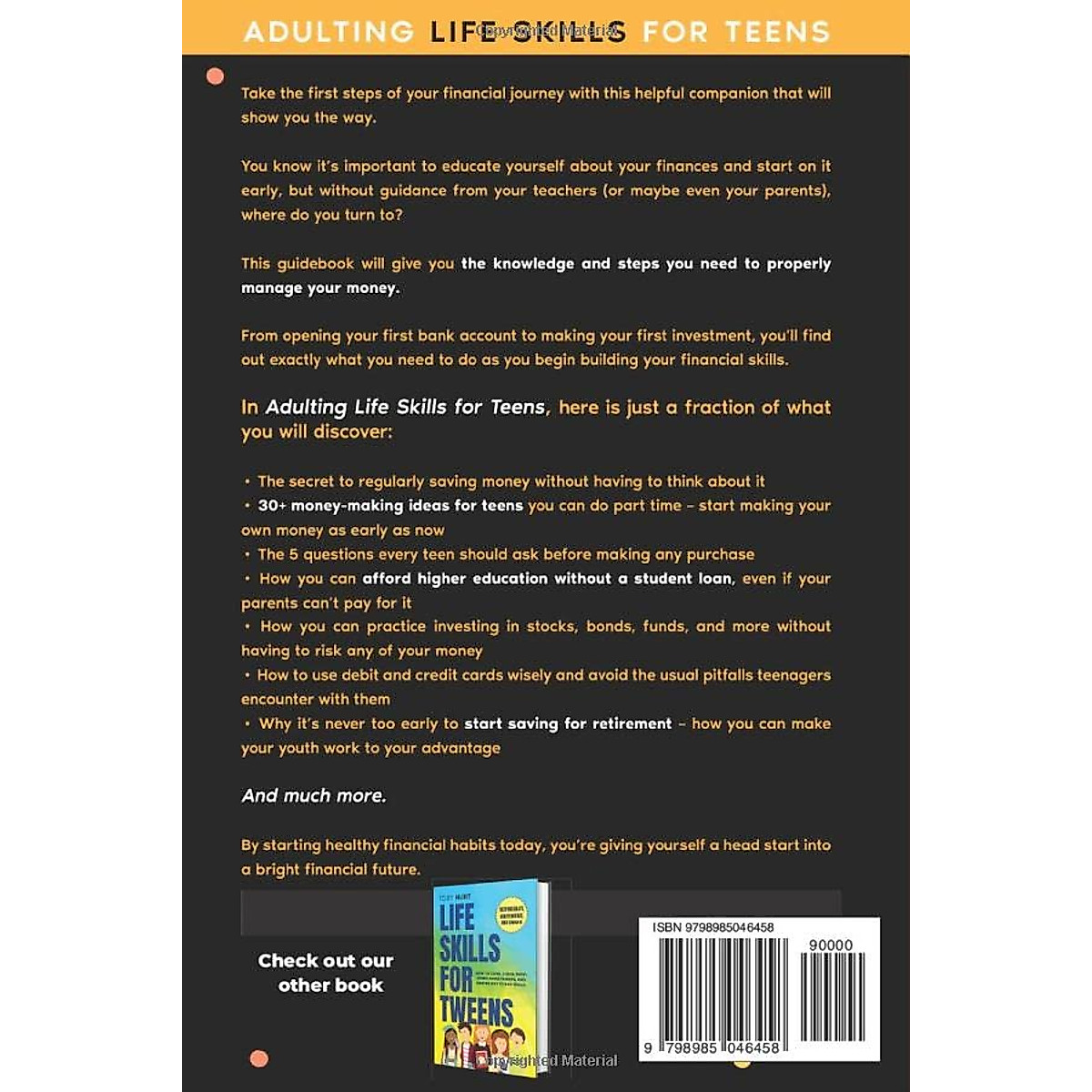 Adulting Life Skills for Teens: How to Money, Budget, Bank, Pay Bills, and Everything You Need to Know About Finances (Life Skills Toolbox for Teens ( ... Personal Finance and Money Management))