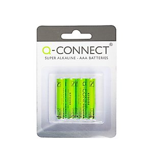 Q-Connect AAA Battery (4 Pack)