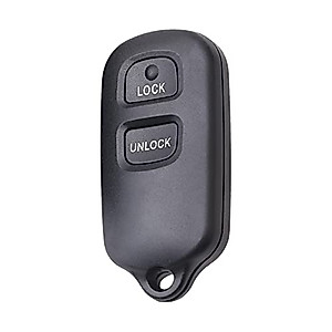 DUNSIHUI HYQ12BBX Car Key Fob Keyless Control Entry Remote HYQ12BAN 2 Button Vehicles Replacement Compatible with FJ Cruiser Echo Rav4 Tundra 89742-0C020 89742-20200