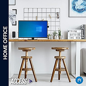 AZULLE Access4 Essential Fanless Mini PC Stick 4GB/64GB – Business & Home Portable Computer, WiFi, Windows 10 Pro, USB & Ethernet Ports