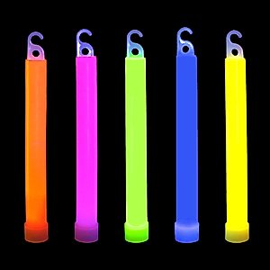 novelinks 50 Pcs 6'' Premium Glow Sticks Bulk - Ultra Bright Large Glow Necklaces Bulk Light up Necklaces Bulk Glow in The Dark Necklaces, Emergency Glow Sticks, Long-lasting Lighting Waterproof