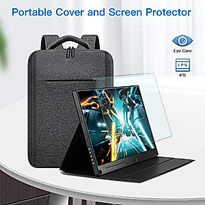 Eyoyo Portable Computer Monitor 4K Gaming Monitor 13.3 inch 3840x2160 UHD IPS Display USB-C Monitor Compatible with Mac Laptop PS4 Xbox One Smartphone