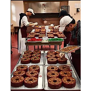 Assumption Abbey Fruit Cake in Traditional Tin, 2 lbs