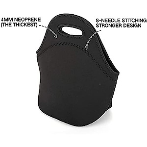 Cute Llama Insulated Lunch Bag Summer Alpaca Cactus Cooler Tote Bag Neoprene Bento Bag Succulent Meal Prep Handbag Floral Animal Lunch Box Container for Kids Girl Women Office School Picnic Gift