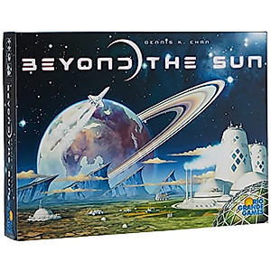 Rio Grande Games: Beyond The Sun, Strategy Board Game, Base Game, 2 to 4 Players, 90 to 120 Minute Play Time, for Ages 14 and up