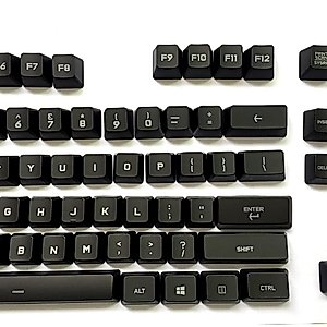 A Full Set 113 Keys keycaps Replacement for Logit G910 Orion Spark RGB Mechanical Gaming Keyboard