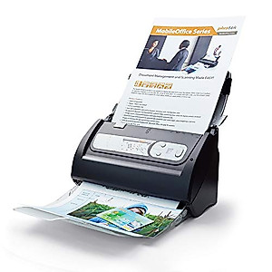 Plustek SmartOffice PS286 Plus Document Scanner for PC and Mac, Twain Support and Citrix Ready