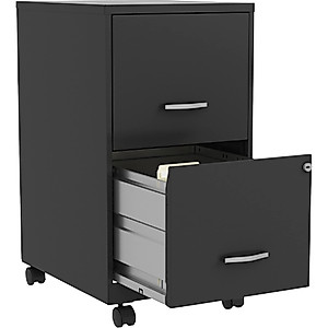 LLR00061 - Lorell SOHO File/File 2-Drawer Mobile File Cabinet