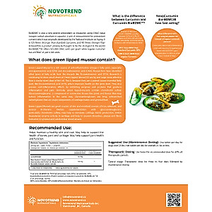 NovoCurcumin Pet+ BioBDMC30 Bone & Joint - Skin & Coat Formula - 90 Chewable Tablets