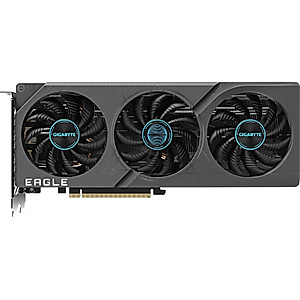 Gigabyte GeForce RTX 4060 TI EAGLE Graphics Card - 8GB GDDR6 18Gbps 128bit, PCI-E 4.0, 2X DisplayPort 1.4, 2X HDMI 2.1a, NVIDIA DLSS 3, Supports 4K, Ada Lovelace Arch, GV-N406TEAGLE-8GD