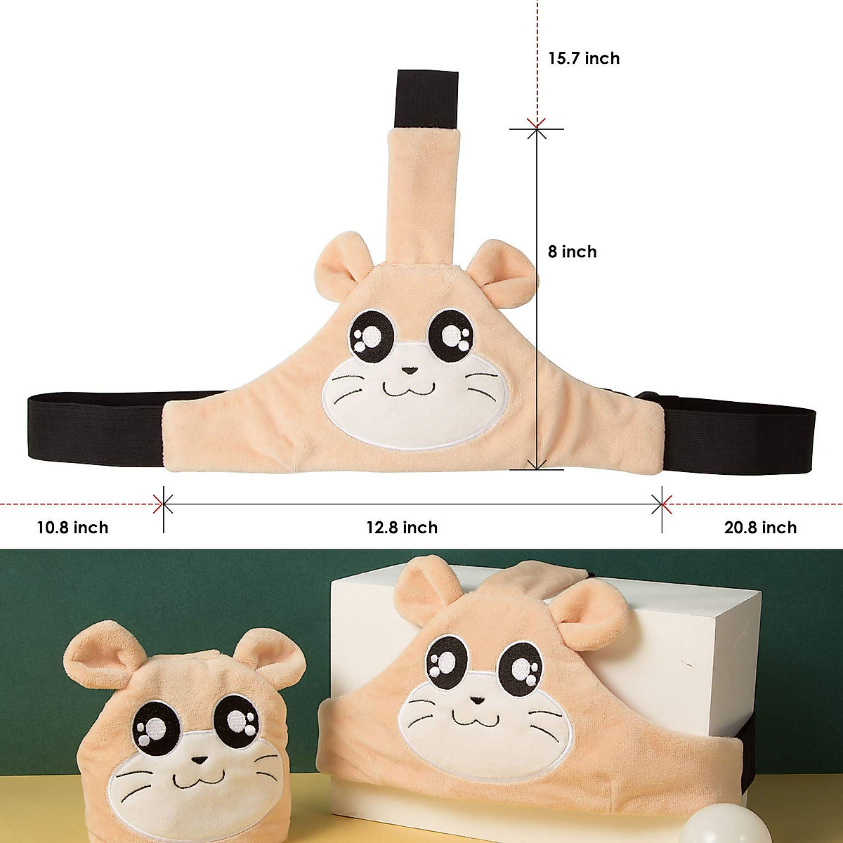 Car Seat Head Support Toddler Head Strap for Car Seat Baby Head Protector Stroller Car Seat Sleeping Headrest for Toddler Child Children Kids Infant