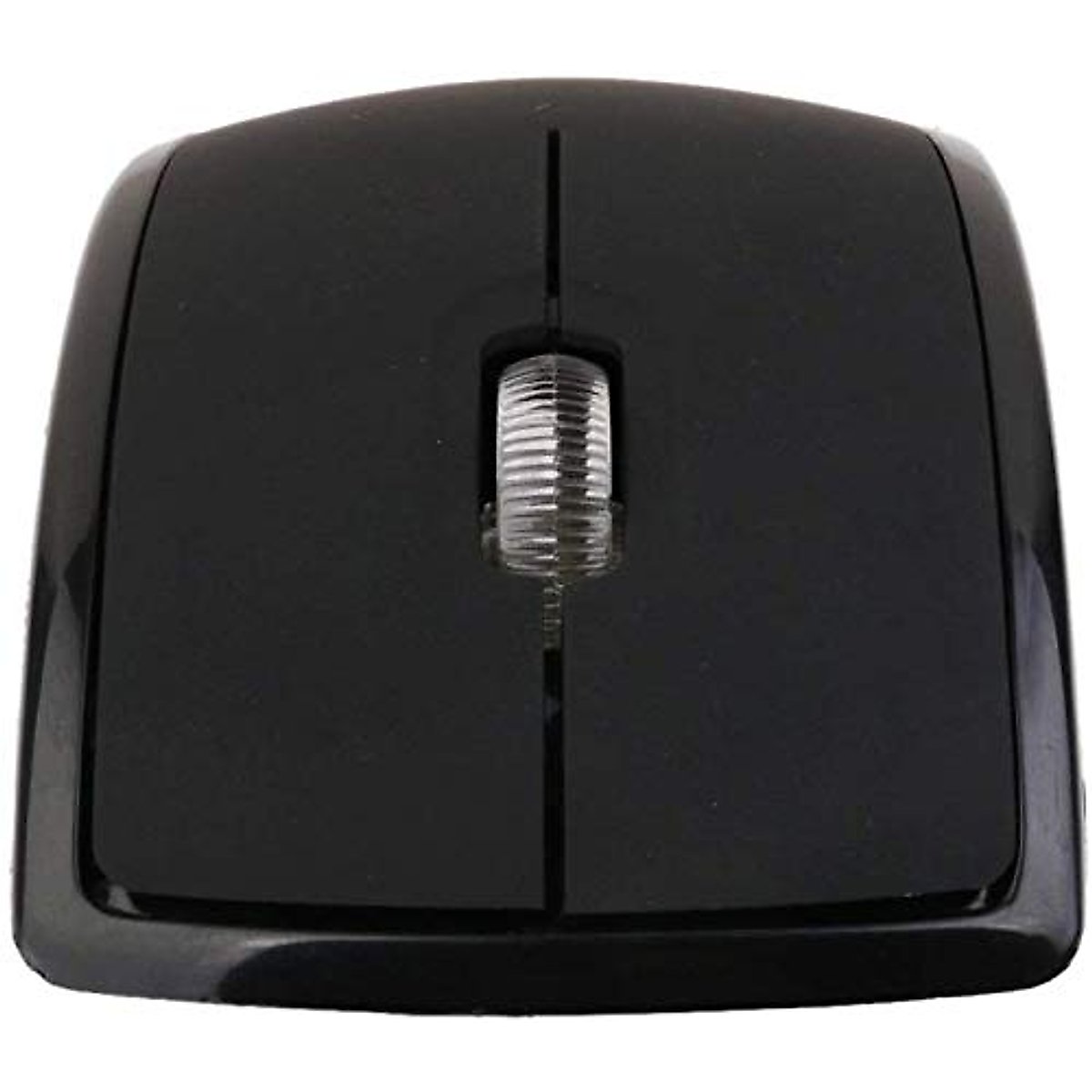 2.4Ghz Wireless Folding Mouse Foldable Optical Arc Mouse Universal Portable Travel Mice Bluetooth USB Receiver for PC Mac Laptop MacBook (Pack of 1)