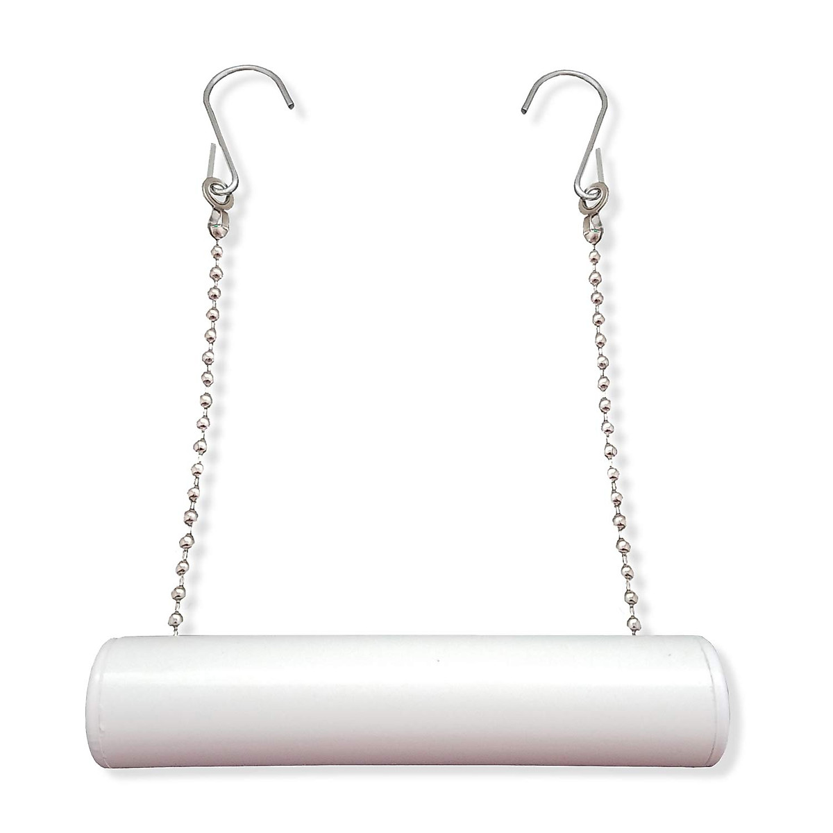 TP Buddy The 2-in-1 Toilet Paper Roll Holder - Works with Any Size Roll - Bathroom Accessories – Extra Roll – Double Capacity Toilet Tissue Dispenser -White