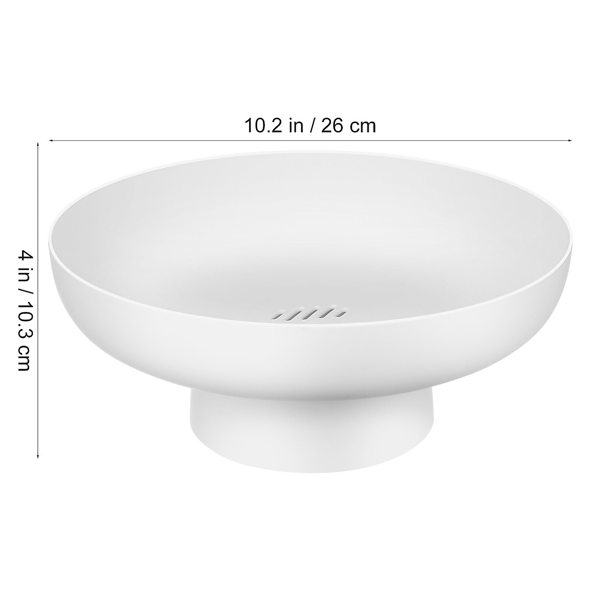 Hemoton Veggie Trays Small Bowls Drain Fruit Bowl Fruit Basket Portable Drain Fruit Snack Cake Storage Rack Living Room Dining Table Fruit Stand Small Bowls Dessert Tray