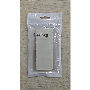 Leelosp 240 Pieces Hair Extension Tape Tabs Double Sided Replacement Tape for Hair Extensions Adhesive 1.57 x 0.32 Inch Hairpiece Expansion Tools for Wig Toupee Hairpiece Wigs Supplies, White