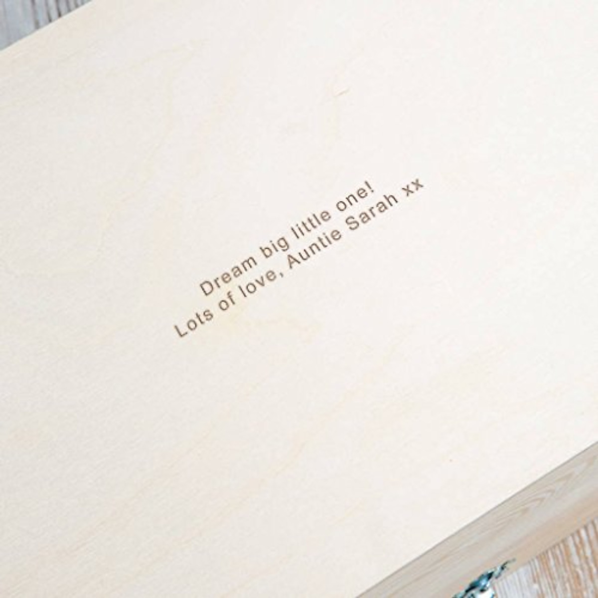 Personalized Baptism Keepsake Box - Baptism Gifts for Baby Girl or Boy - Engraved Wooden Keepsake - Memory Box