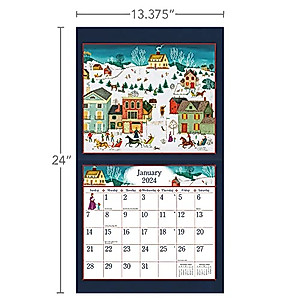 LANG Linda Nelson Stocks 2024 Wall Calendar (24991001924) Multi