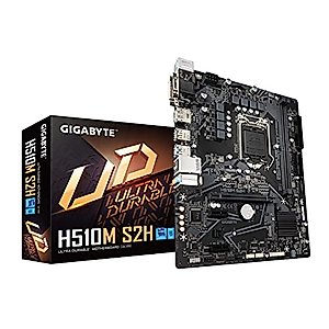 GIGABYTE H510M S2H (LGA 1200/ Intel/ H510/ Micro-ATX/PCIe 4.0/ USB 3.2 Gen1/ Gaming GbE LAN/Motherboard)