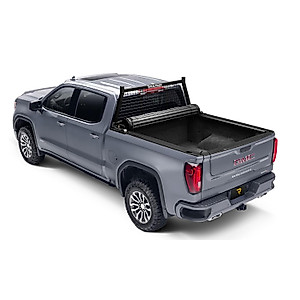 BACKRACK | 10400 | Truck Bed Safetyrack Headache Rack |Fits '68-'07 Chevy/GMC Classic/CK Series | '75-'03 F-150 |'04-'15 Nissan Titan | '68-'17 Dodge Ram | '95-'07 Toyota Tundra, Black