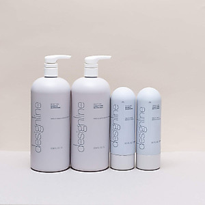 DESIGNLINE Moisture Shampoo, 33.8 oz - Regis Sulfate Free Formula Gently Moisturizes and Cleanses Hair to Keep Hair Color Safe and Healthy (33.8 oz)