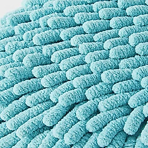 XINOBO 2Pack Chenille Hand Drying Puff Towel Balls, Fuzzy Ball Towel Quick Dry with Hook Hanging, Creative Decorative Bath Towel Set for Bathroom Kitchen - Dry Your Hand Instantly - (Gray & Gray)