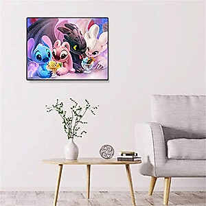 Hyporeak Diamond Painting Kits for Adults,Diamond Art Kit,5D Diamond Painting Kit Full Drill Round for Gift,Wall Decor,Relaxing(12x16)