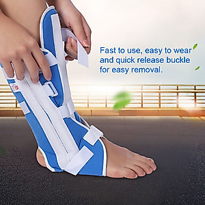 Knee Brace Support, Adjustable Knee Joint Support Ankle Strap,Orthosis Joint Pain Relief Sports Injury Rehabilitation, For Ankle Supports Protection Against Reinjury (S)