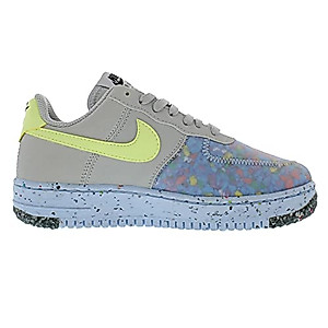 Nike Air Force 1 Crater Womens Shoes Size 5.5, Color: Grey/Volt/Blue
